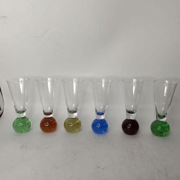 Not sure | Dining | Vintagemcm Ball Base Aperitif Glasses | Poshmark